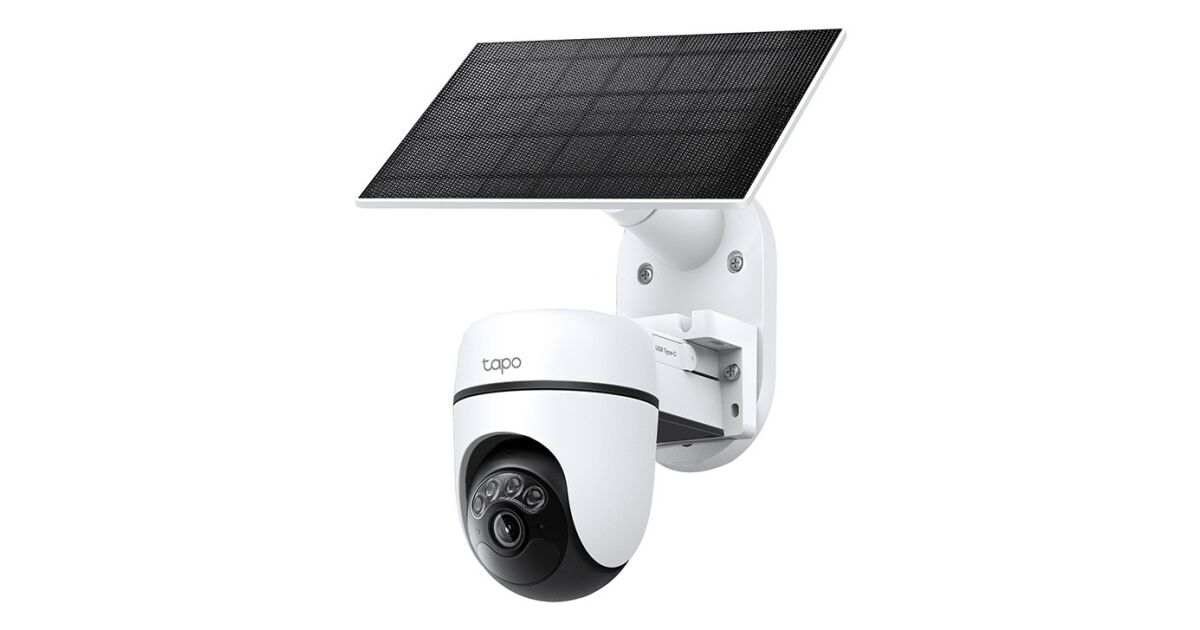 TP-Link Tapo C610 KIT cameră exterioră, panou solar (3MP, 2K, 1296p, IR ...