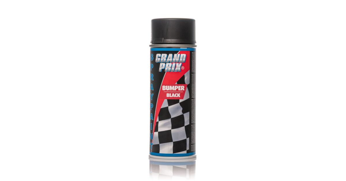 Műanyag lökhárító festék matt fekete spray GRAND PRIX | Pepita.hu