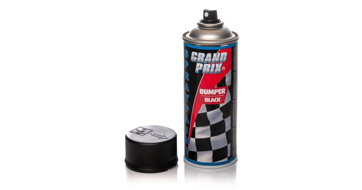 Műanyag lökhárító festék matt fekete spray GRAND PRIX | Pepita.hu