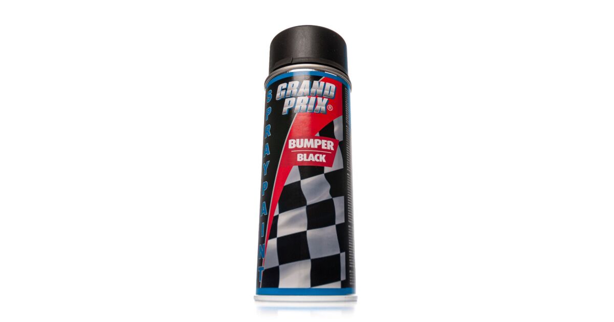Műanyag lökhárító festék matt fekete spray GRAND PRIX | Pepita.hu