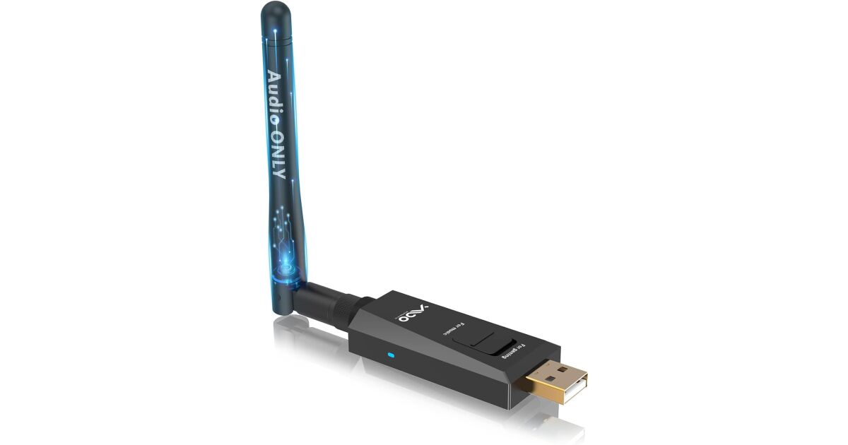 AUDIO ADAPTER BLUETOOTH 5.3 FEKETE USB B10PRO ADÓ 20M | Pepita.hu