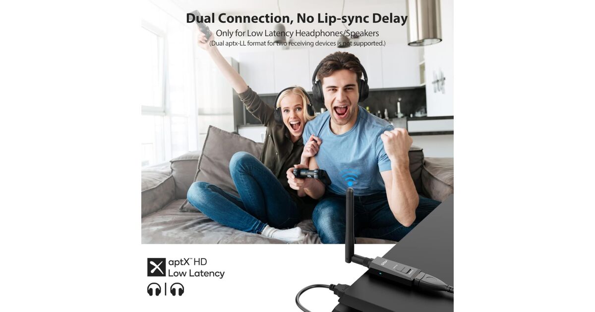 AUDIO ADAPTER BLUETOOTH 5.3 FEKETE USB B10PRO ADÓ 20M | Pepita.hu