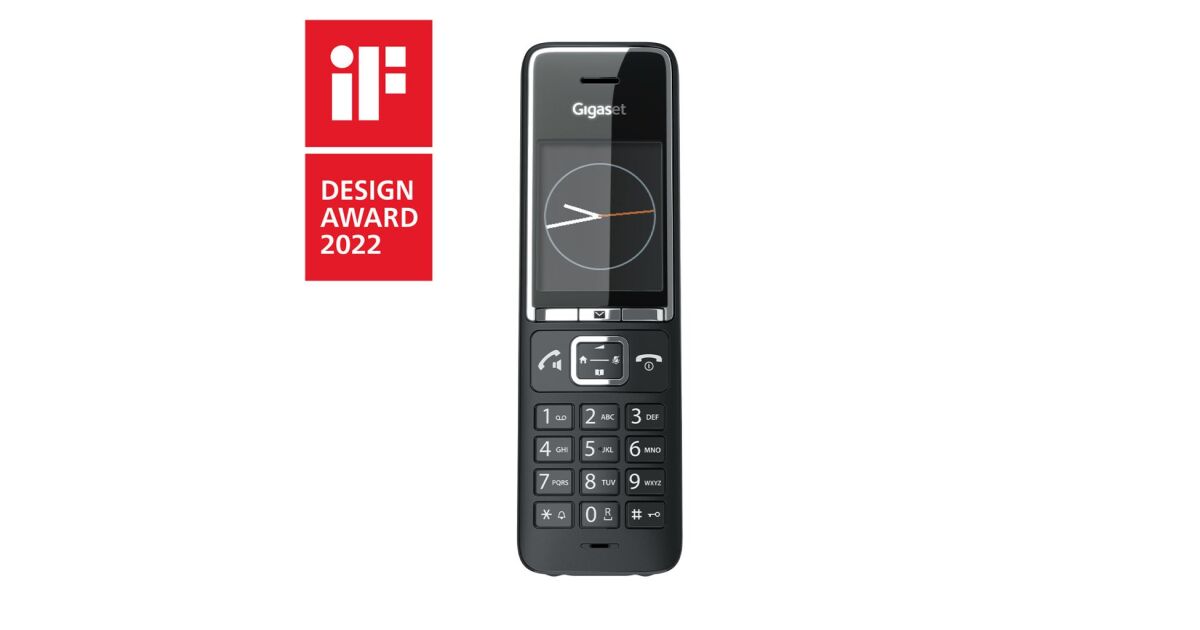 Gigaset Comfort 550HX DECT telefon fekete (Comfort 550HX) | Pepita.hu