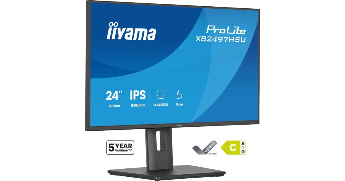iiyama ProLite XB2497HSU-B1 számítógép monitor 60,5 cm (23.8) 1920 x ...