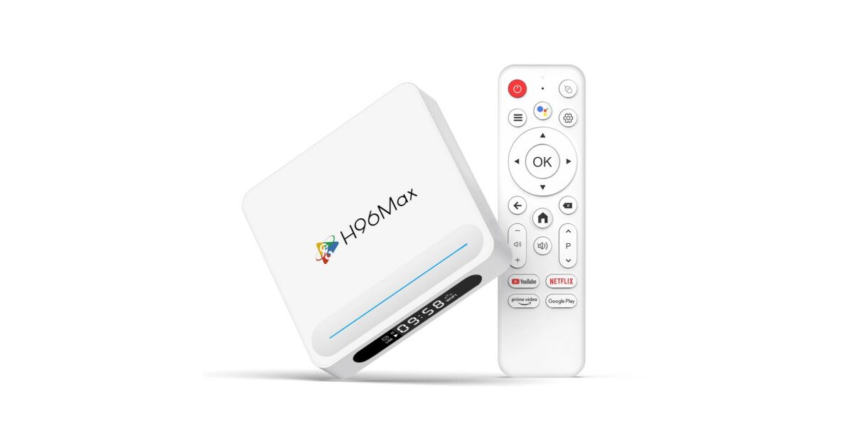 H96MAX H618 Plus - 4+32G Android™ 14 TV Box - 8K Ultra HD Smart ...