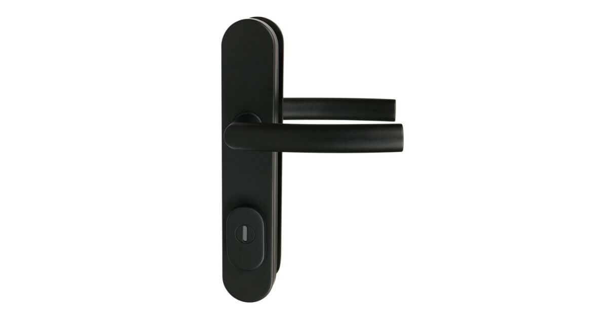 R.711.ZB.CE.TB4 clanță de securitate, Neagră 72mm | Pepita.com