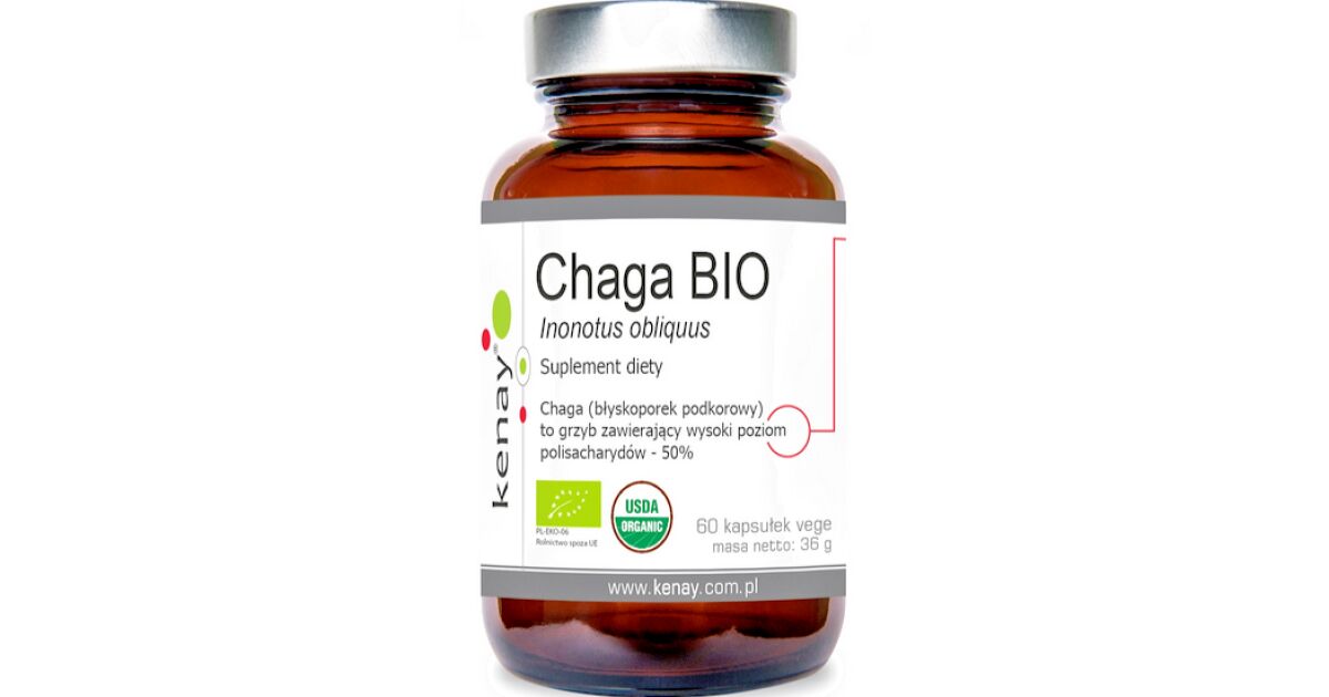 CHAGA BIO ECO (Poliszacharidok 50%) 500 mg 60 kapszula - étrend ...