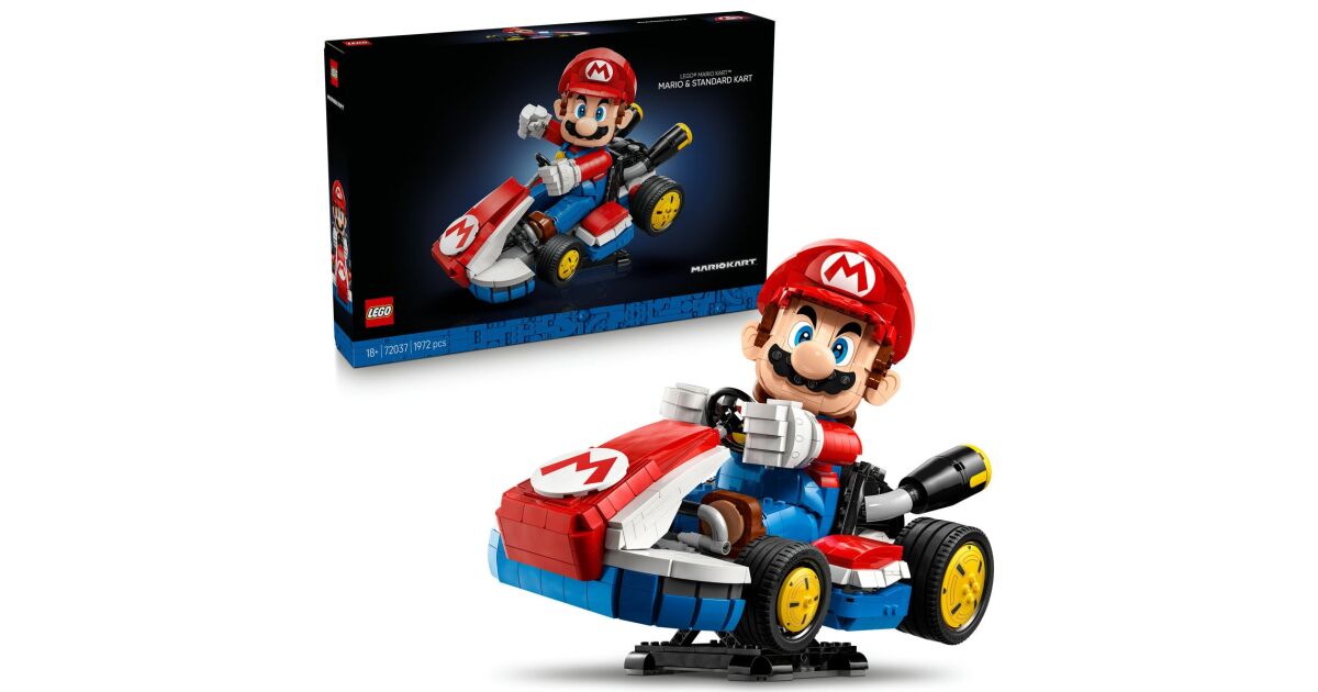 LEGO Super Mario Mario Kart Standard Kart 72032 | Pepita.hu