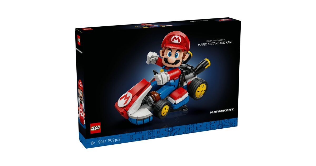 LEGO Super Mario Mario Kart Standard Kart 72032 | Pepita.hu
