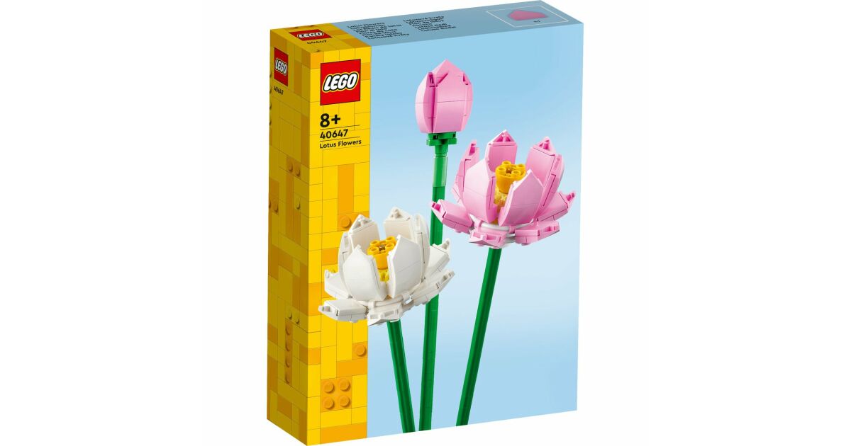 LEGO Flori de lotus 40647 | Pepita.hu