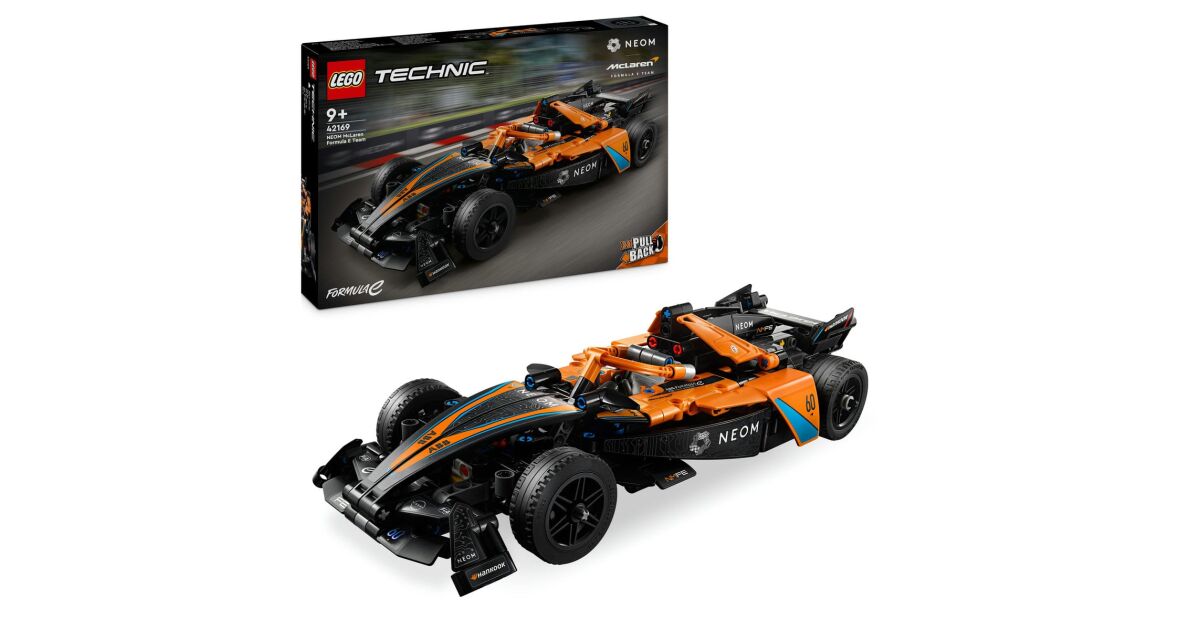 LEGO Technic NEOM McLaren Formula E Race Car 42169 | Pepita.hu