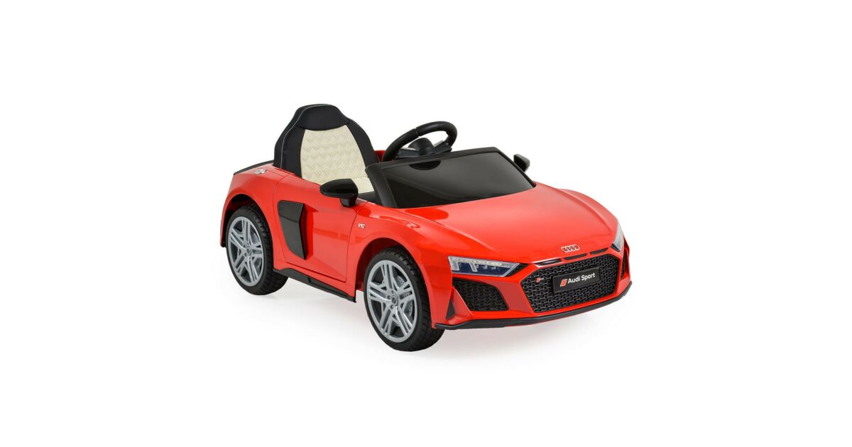 BO Audi R8 Spyder elektromos autó 105cm PIROS | Pepita.hu