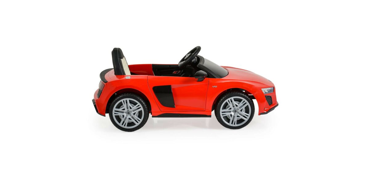 BO Audi R8 Spyder elektromos autó 105cm PIROS | Pepita.hu