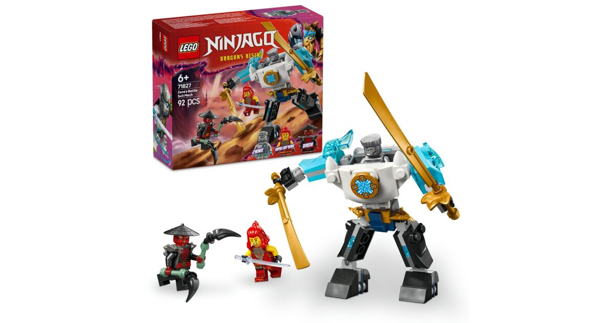LEGO NINJAGO Costumul Robot de Lupta al lui Zane 71827 | Pepita.hu