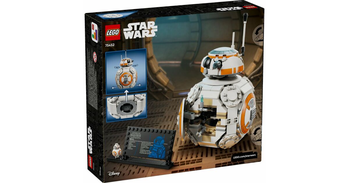 LEGO Star Wars Droid Astromech BB-8 75452 | Pepita.hu
