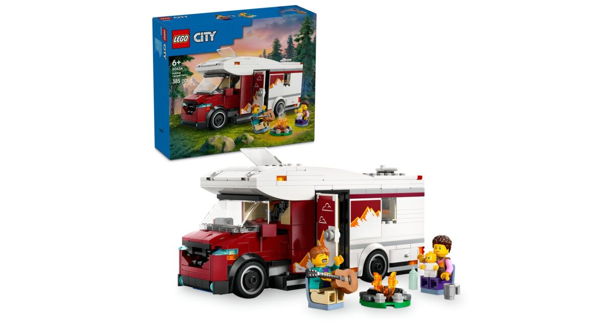 LEGO City Rulota pentru aventuri de vacanta 60454 | Pepita.hu