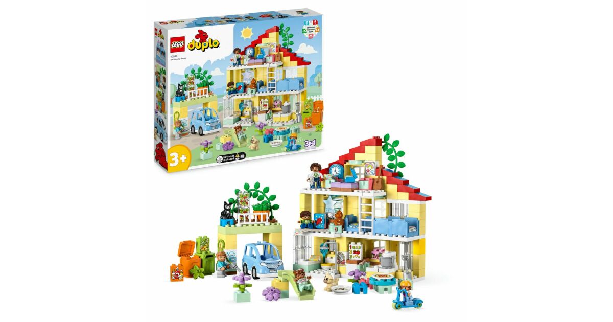 LEGO DUPLO Casa de familie 3 in 1 10994 | Pepita.hu