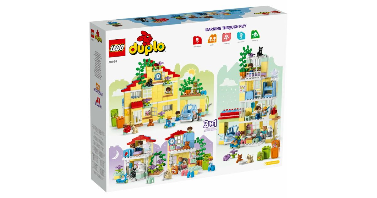 LEGO DUPLO Casa de familie 3 in 1 10994 | Pepita.hu