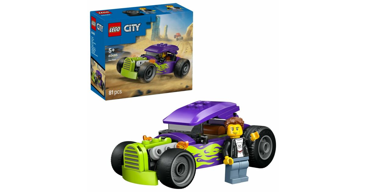 LEGO City Vehicul Hot Rod 60485 | Pepita.hu