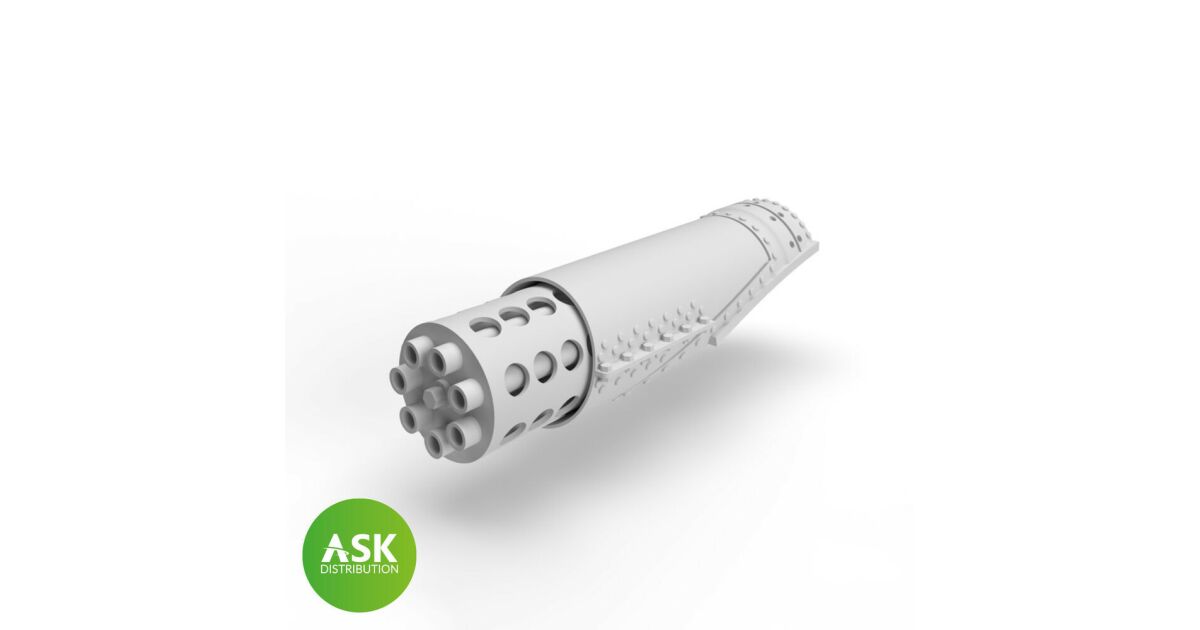 Vélemények: Art Scale Kit A-10 Thunderbolt II - GAU cannon head with ...