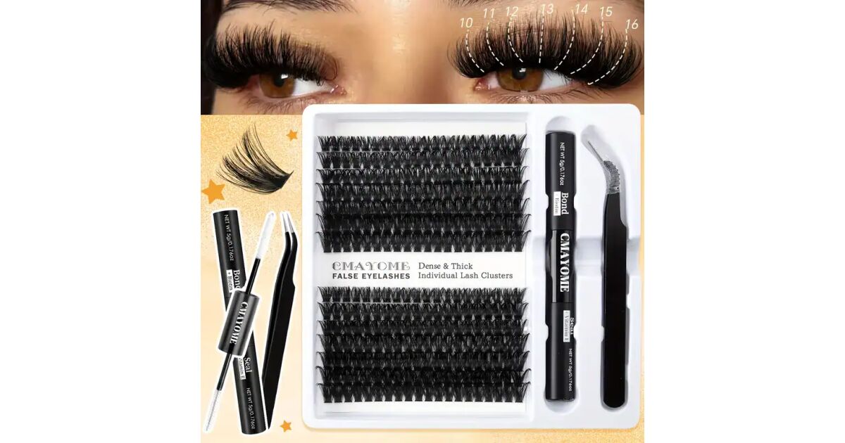 Gene Fairy Glam, Set complet cu efect ochi de pisică | Pepita.com