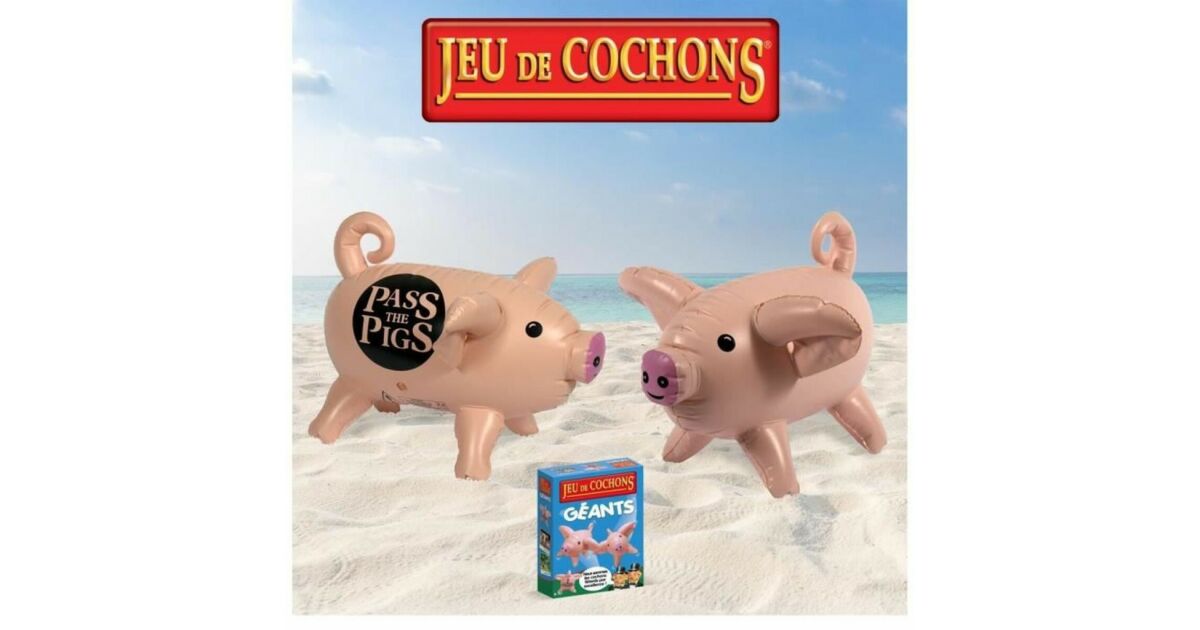 Felfújható Winning Moves Jeu de Cochons Geants (FR) | Pepita.hu