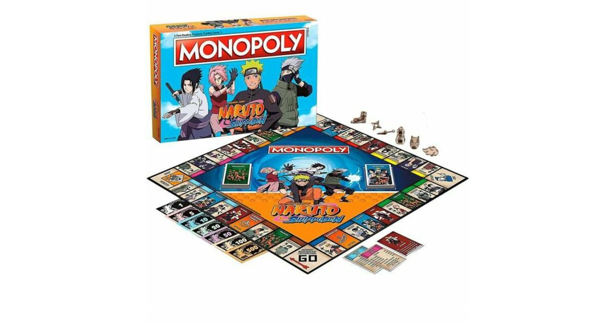 Monopoly Hasbro Naruto Shippuden (ES) | Pepita.hu
