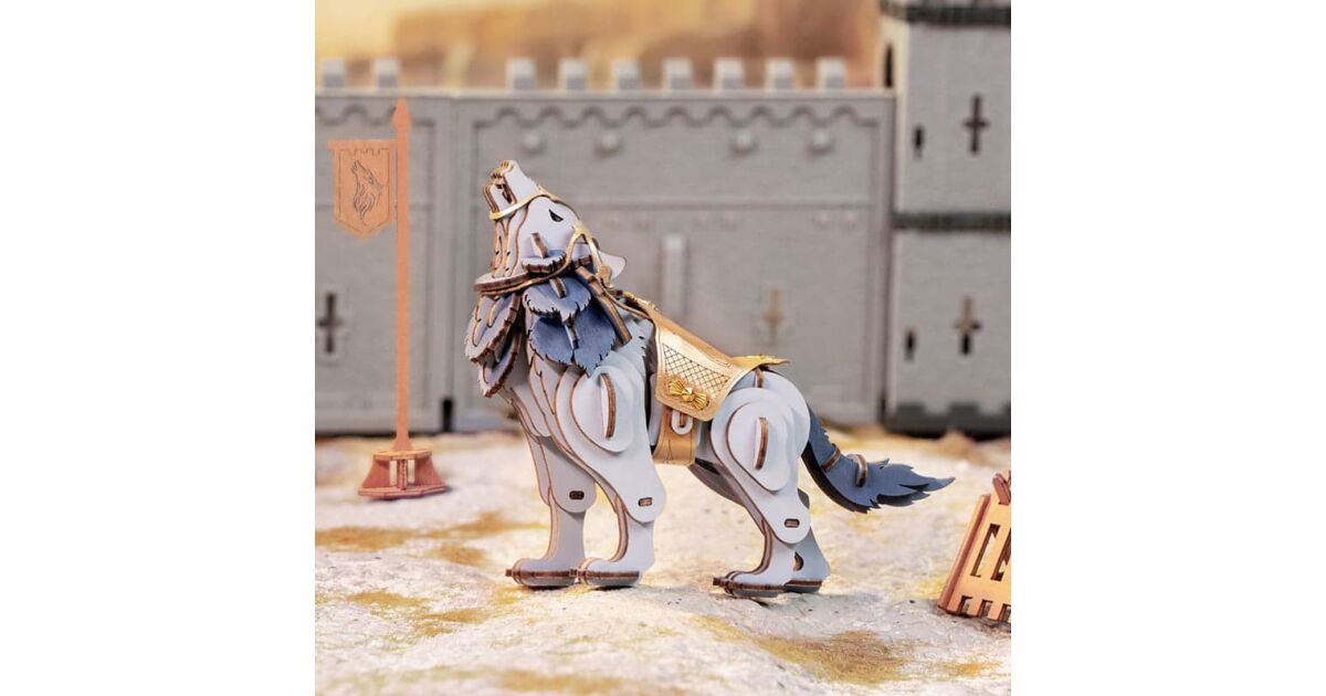 RoboTime – 3D fa puzzle: Harcos farkas (Warrior Wolf) | Pepita.hu
