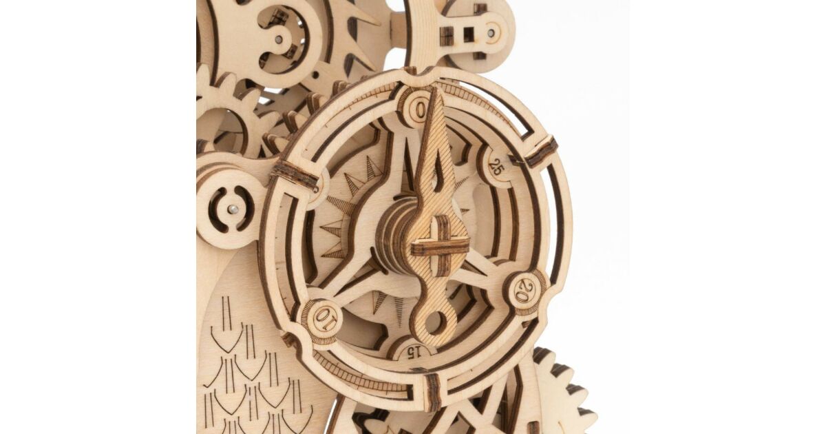 RoboTime – 3D fa puzzle: Bagoly alakú óra | Pepita.hu