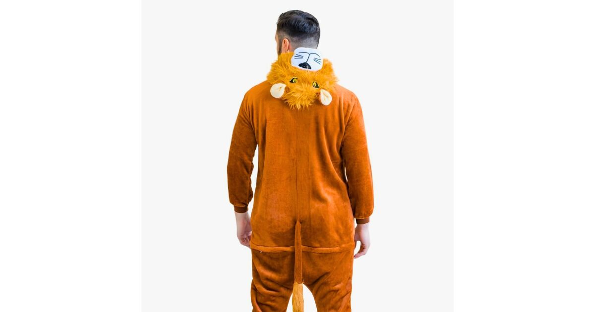 Onesie Kigurumi Pizsama Jelmez Oroszlán S: 145 - 155cm | Pepita.hu