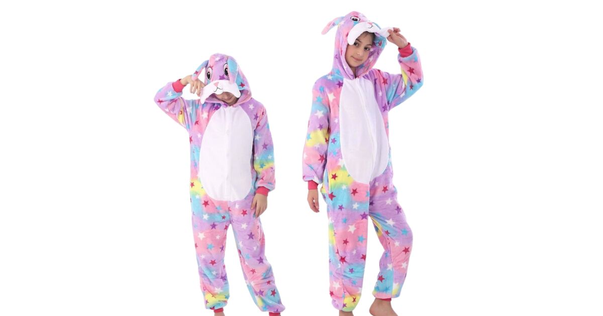 Onesie Kigurumi Pizsama Jelmez Nyúl Gyerekeknek 115 - 125cm | Pepita.hu