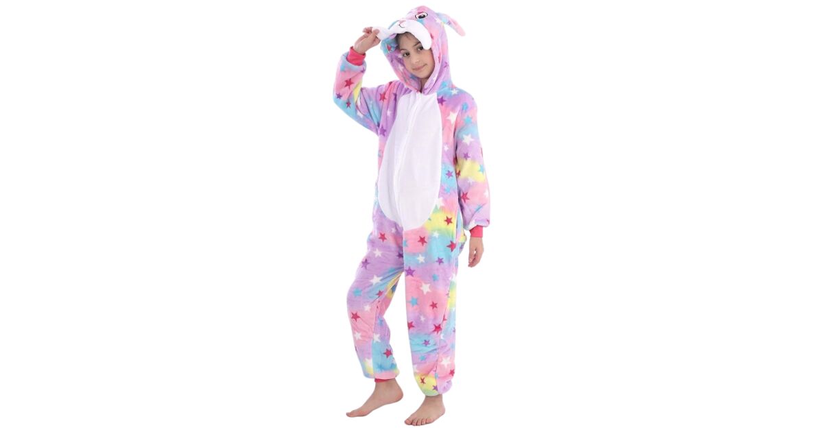 Onesie Kigurumi Pizsama Jelmez Nyúl Gyerekeknek 135 - 145cm | Pepita.hu