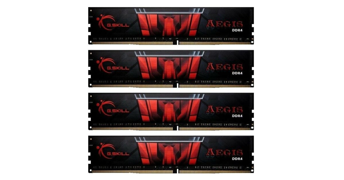 G.Skill 32GB /3200 Aegis DDR4 RAM KIT (4x8GB) | Pepita.hu
