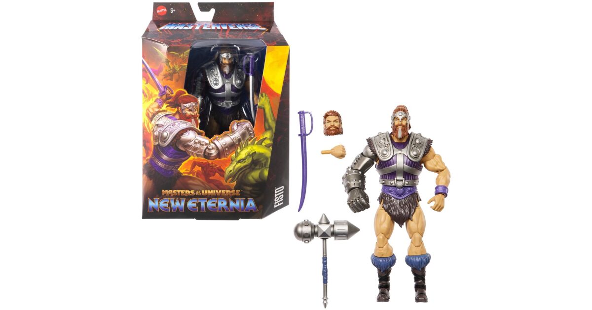 Mattel Masters of the Universe Masterverse Új Eternia Fisto figura 18cm ...