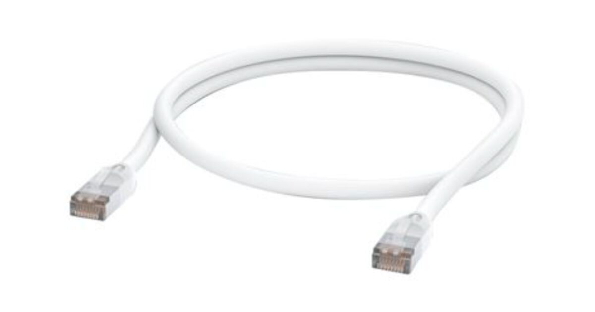 Ubiquiti UniFi STP Cat5e RJ45 Patch kábel 1m - Fehér | Pepita.hu