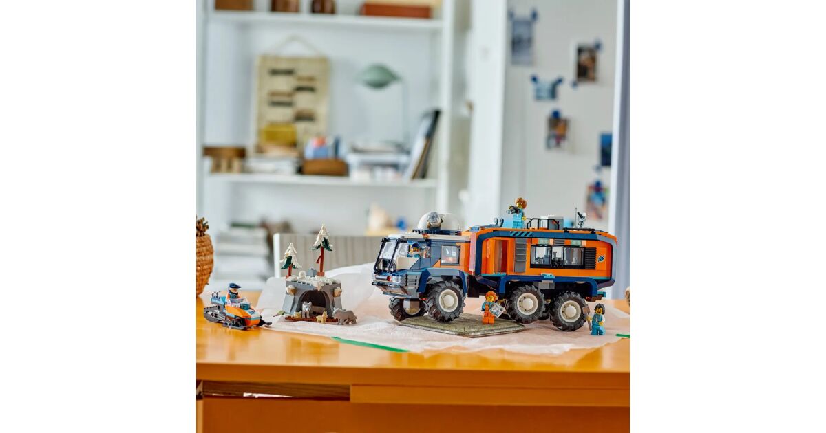 LEGO® City: 60471 - Sarkvidéki felfedezők mozgó laborja | Pepita.hu