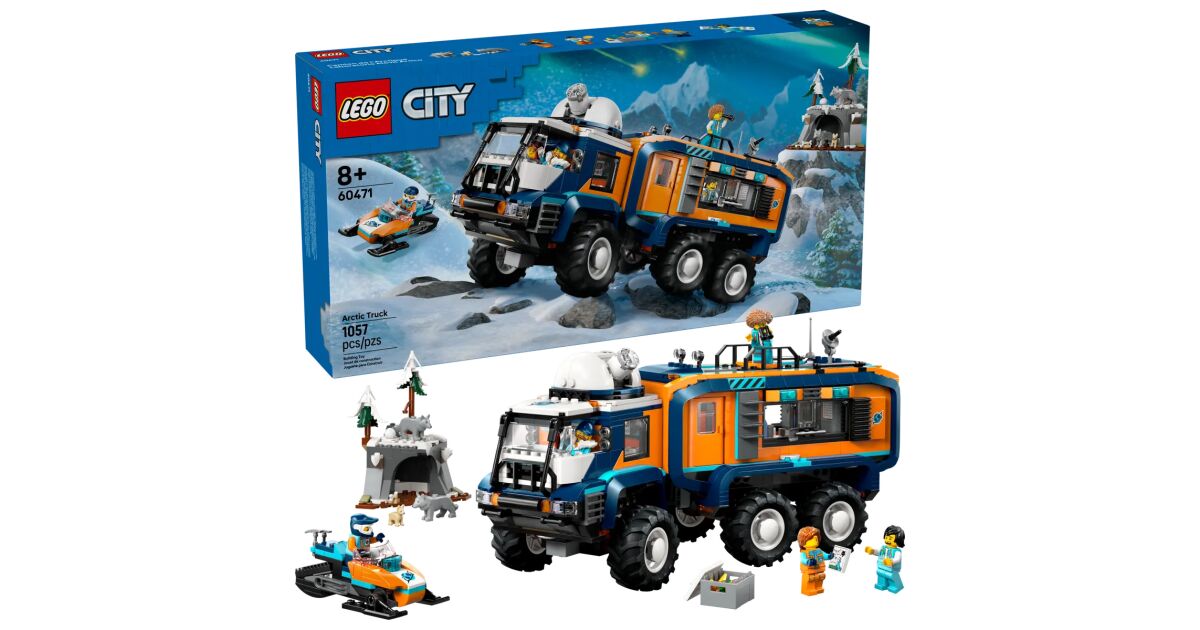 LEGO® City: 60471 - Sarkvidéki felfedezők mozgó laborja | Pepita.hu