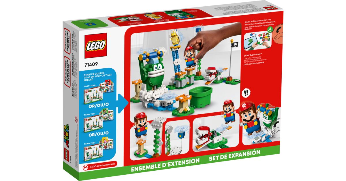 LEGO® Super Mario: 71409 - Big Spike Felhőcsúcs kihívás kiegészítő ...