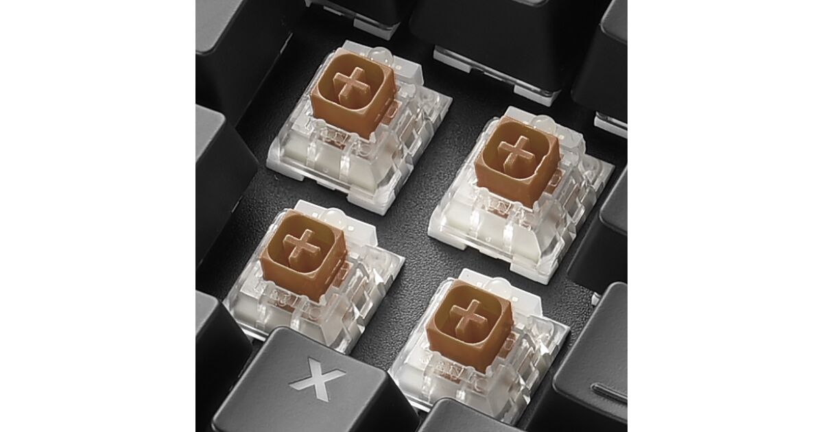 Sharkoon SKILLER SGK60 (Brown Switch) Mechanikus USB Gaming ...