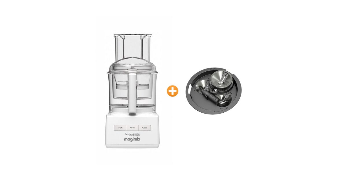 Magimix CS 5200 XL Konyhai robotgép készlet 3.6L 1100W - Fehér | Pepita.hu