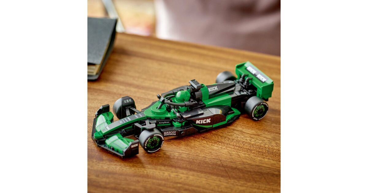 LEGO Speed Champions Maşina de curse KICK Sauber F1 Team C44 77247 ...