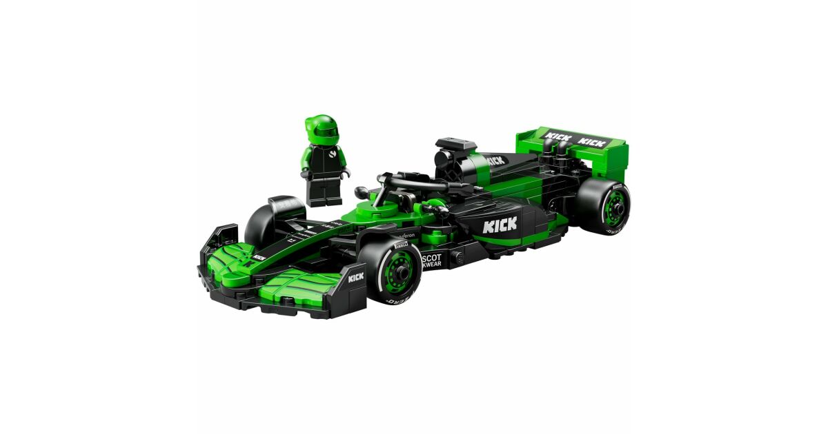 LEGO Speed Champions Maşina de curse KICK Sauber F1 Team C44 77247 ...