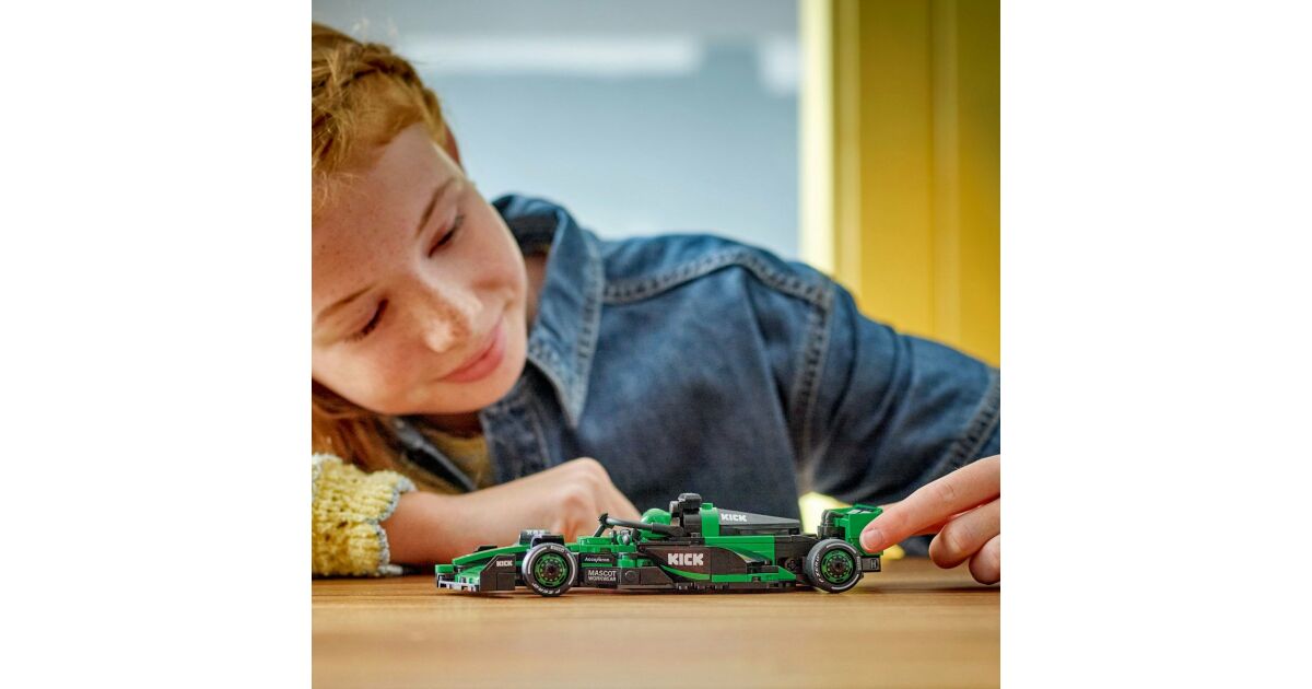 LEGO Speed Champions Maşina de curse KICK Sauber F1 Team C44 77247 ...