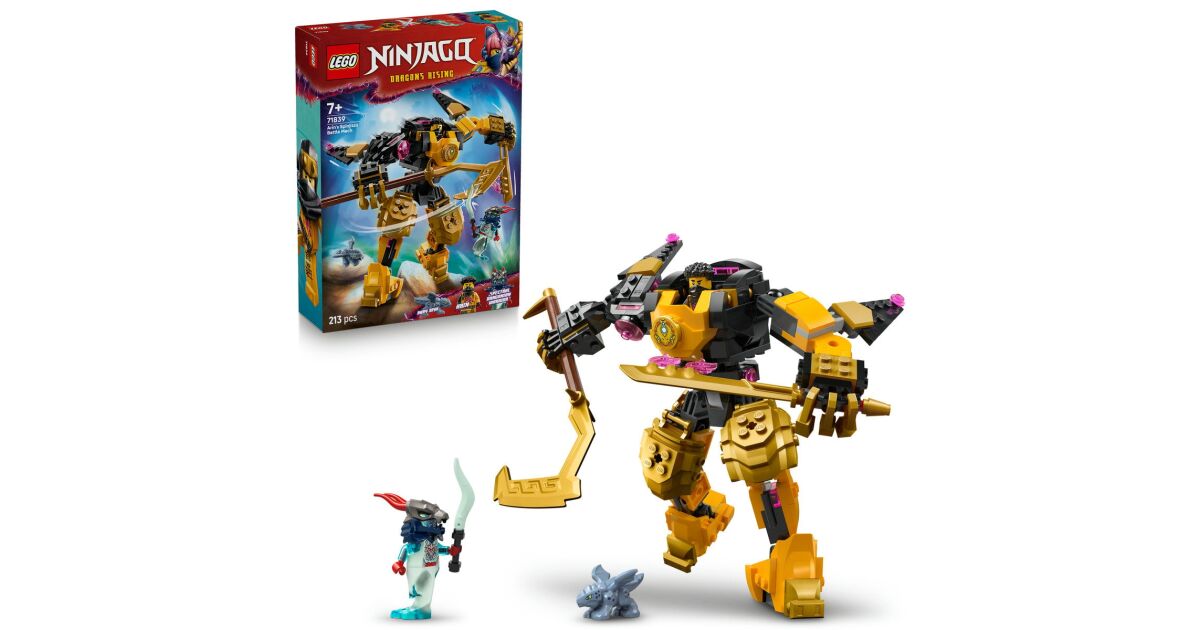 LEGO NINJAGO Robotul de lupta Spinjitzu al lui Arin 71839 | Pepita.hu