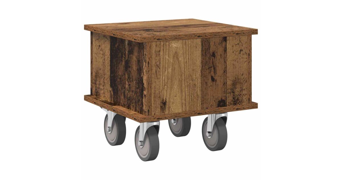 TV állvány Öreg fa 37 x 35 x 35 cm Faanyag | Pepita.hu