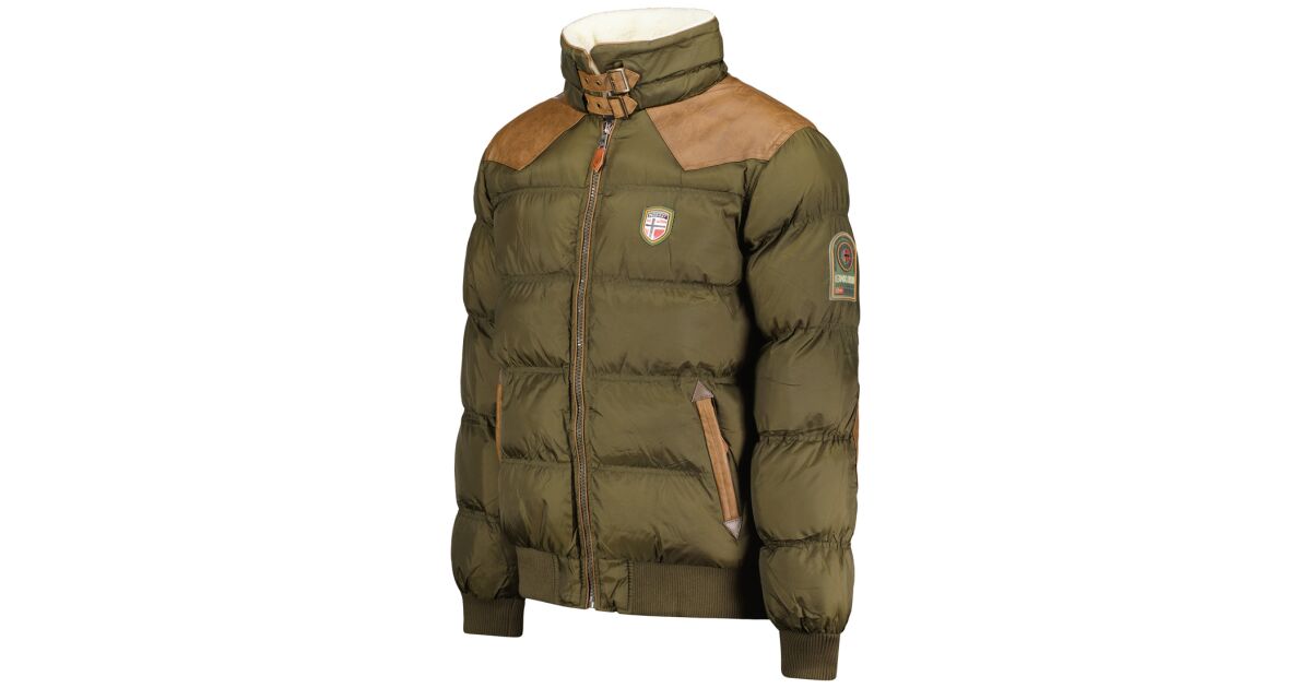 GEOGRAPHICAL NORWAY férfi kabát ABRAMOVITCH MEN 001, L Khaki | Pepita.hu