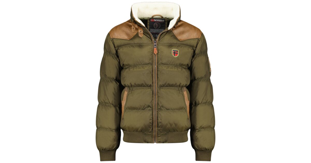 GEOGRAPHICAL NORWAY férfi kabát ABRAMOVITCH MEN 001, L Khaki | Pepita.hu