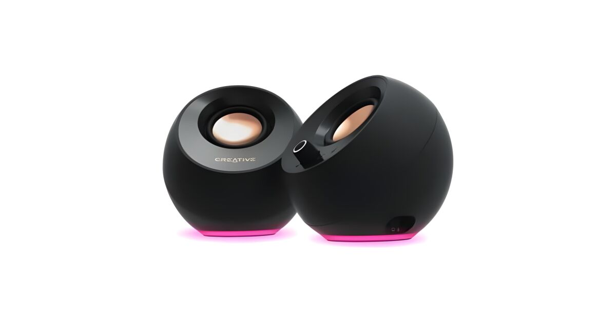 Creative Pebble Pro 2.0 USB‑C Bluetooth 5.3 Aktív hangszóró 60 Watt ...