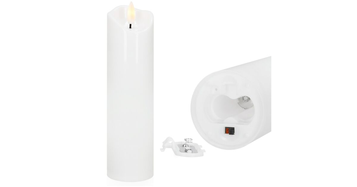 Ha7553 Led gyertya 17.5 x 5 cm | Pepita.hu