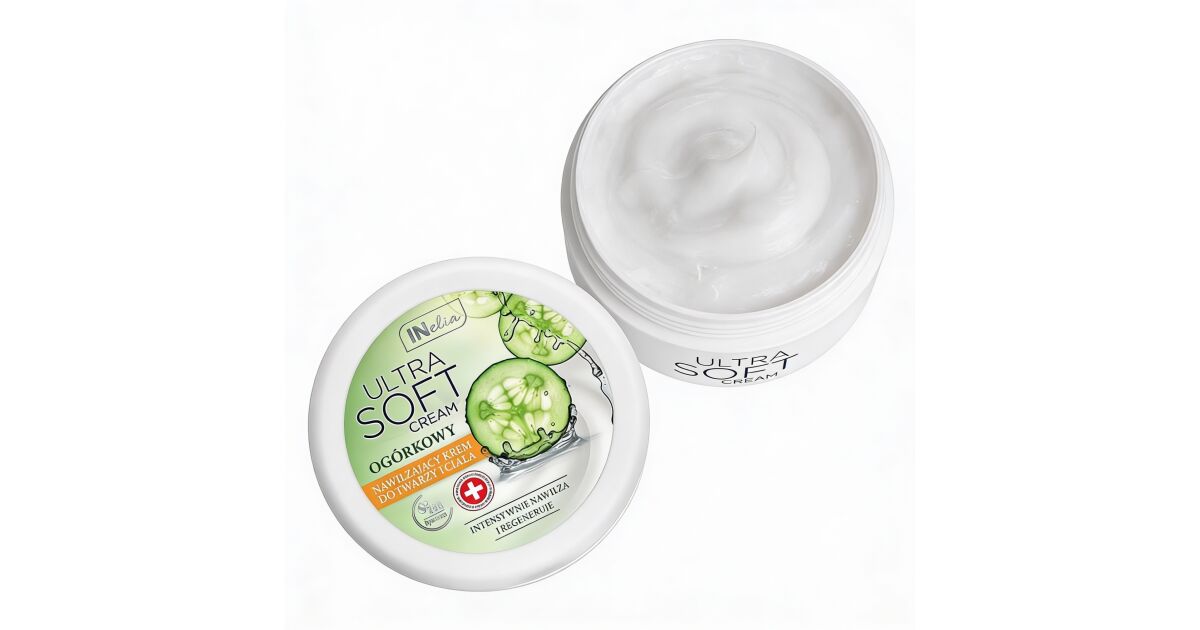 Crema de corp cu castravete ultra soft, Inelia, cantitate 200 ml ...